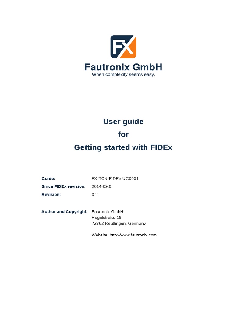 FIDEx User Guide | PDF | Linux | Assembly Language