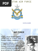 Pakistan Air Force Base Overview | PDF | Monoplane | Military Aviation