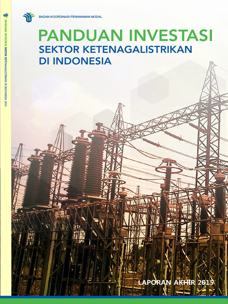 Panduan Investasi Sektor Ketenagalistrikan Di Indonesia Print - VR | PDF
