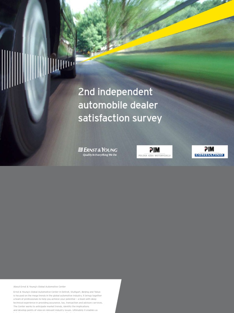 2nd Independent Automobile Dealer Satisfaction Survey | PDF | Nissan ...