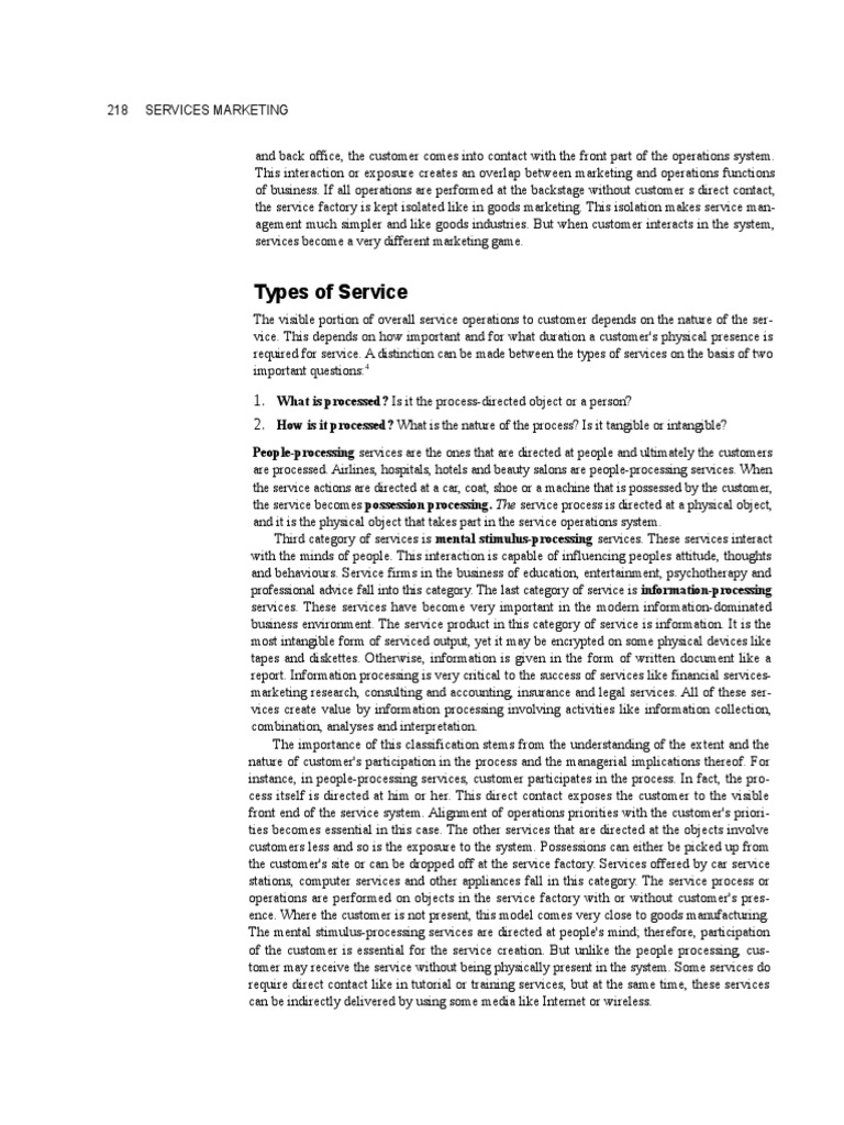 Harsh Verma Types of Services - People, Possesion, Mental Stimulus ...