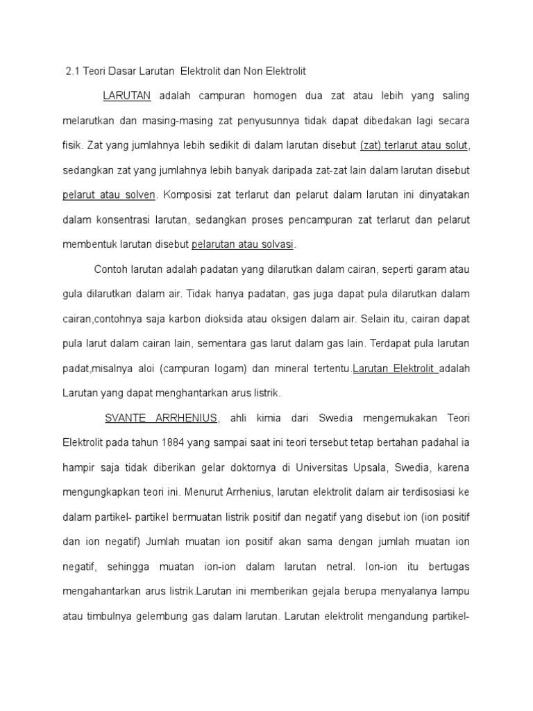 Laporan Daya Hantar Listrik | PDF