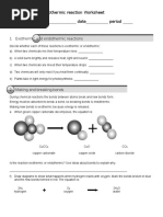 KS3 Reactivity Series Worksheet | PDF | Magnesium | Chemical Reactions