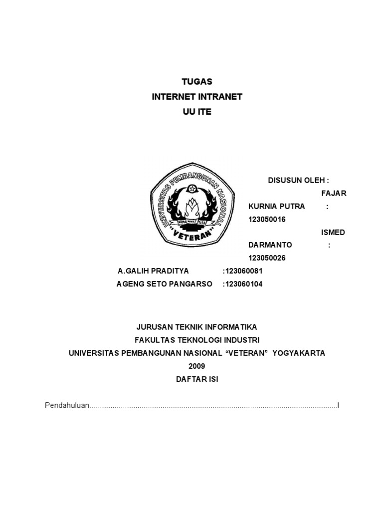 Makalah Uu Ite | PDF