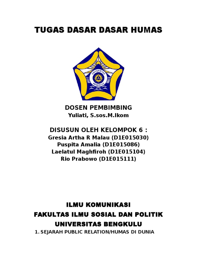 Dasar Dasar Humas | PDF