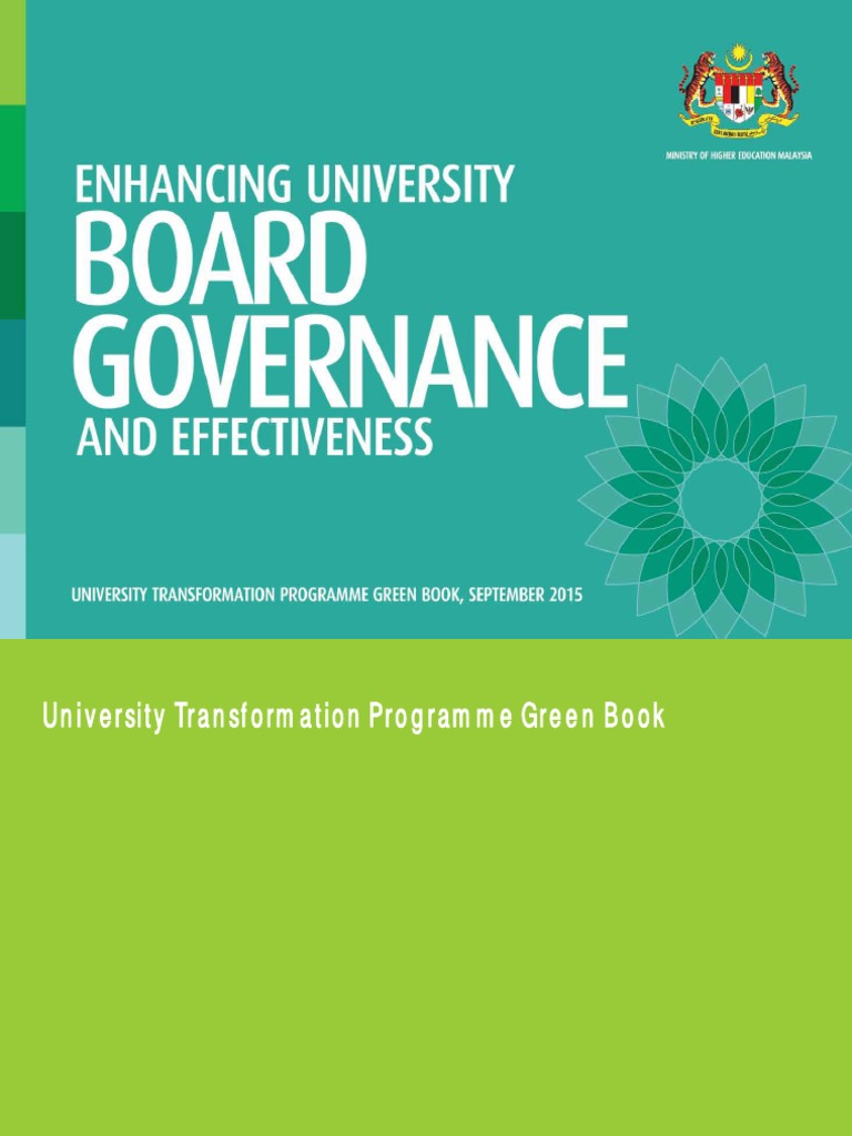 UniTP Green Book Enhancing University Board Governance and ...