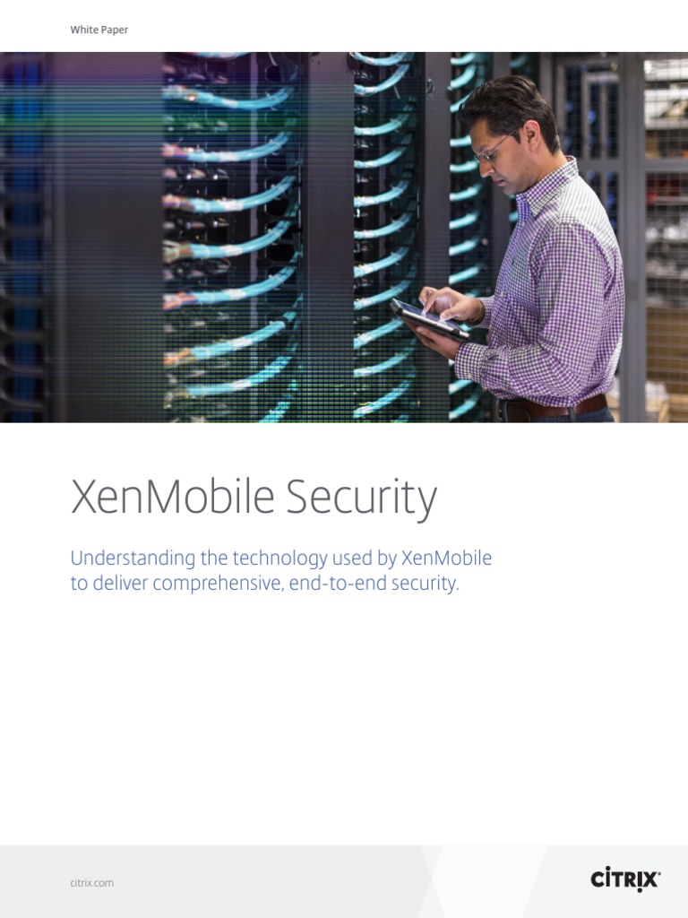 Xenmobile Security Understanding The Technology Used by Xenmobile | PDF | Authentication | Password