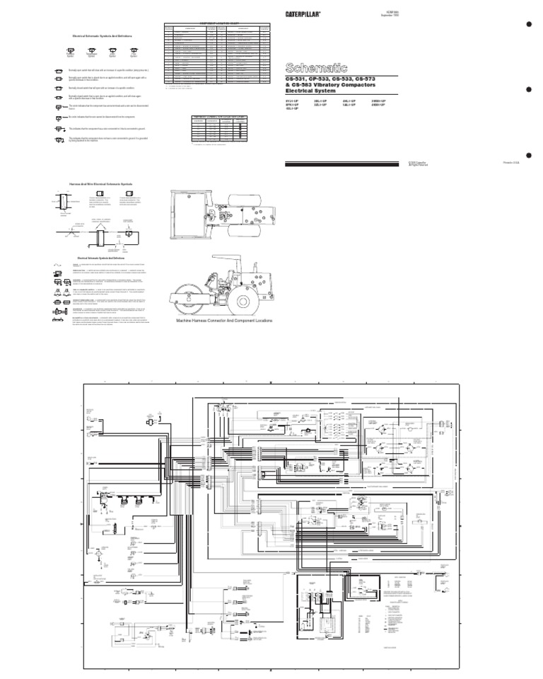 CS-531, CP-533, CS-533, CS-573 Electrical System & CS-583 Vibratory ...