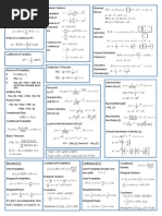 Formulae and Tables For Actuarial Exams | PDF | Mathematical And ...