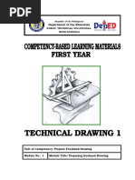 Technical Drawing 7 Module 1 | PDF | Drawing | Technical Drawing