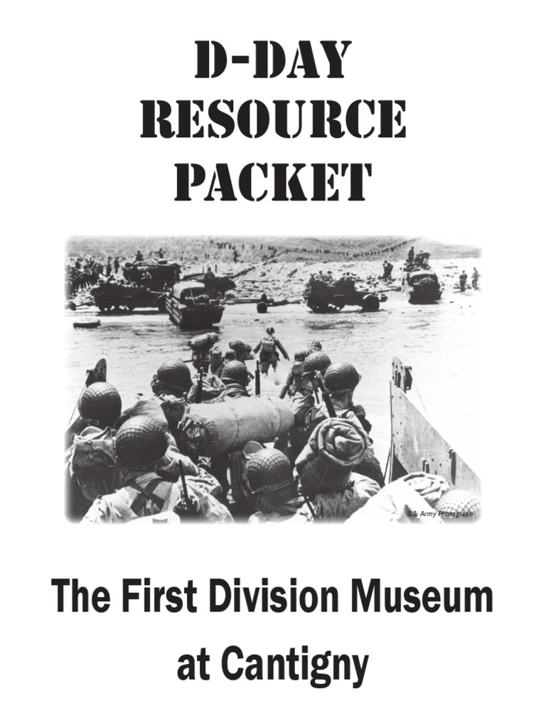 d-day resource packet primary sources section 1 | Normandy Landings ...