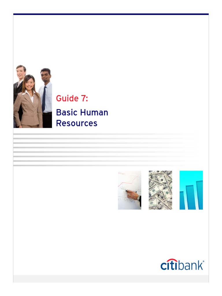 Guide 7:: Basic Human Resources | PDF | Employee Benefits | Background ...