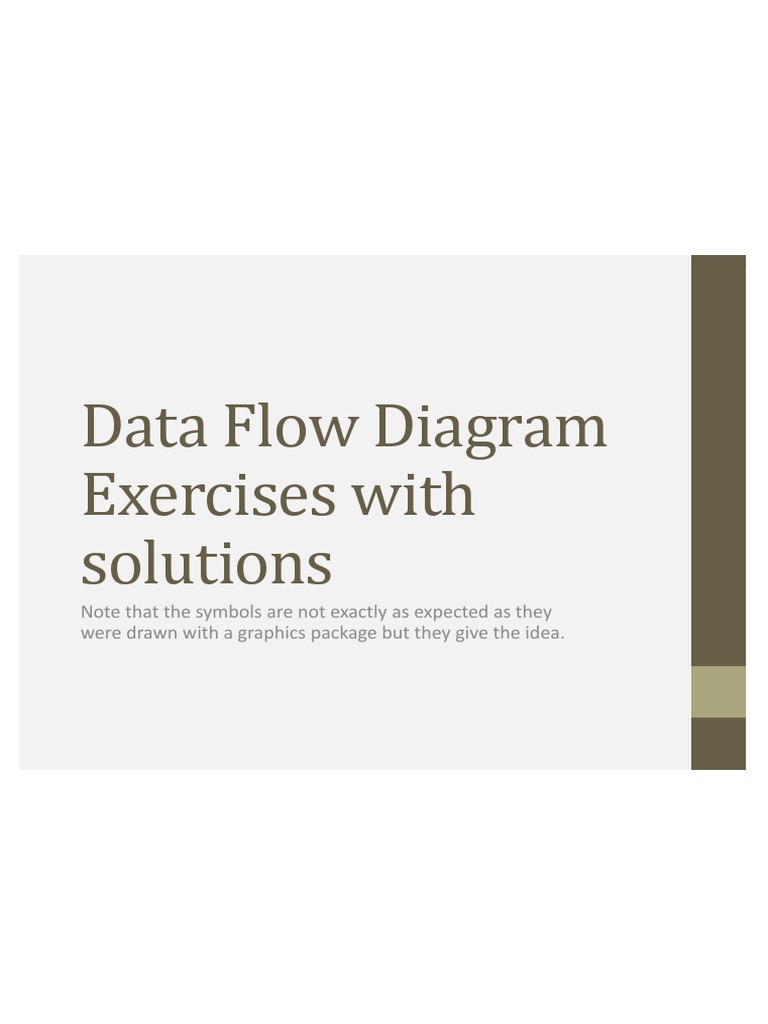 DFD Exercises With Solutions | PDF | Universal Product Code | Cheque