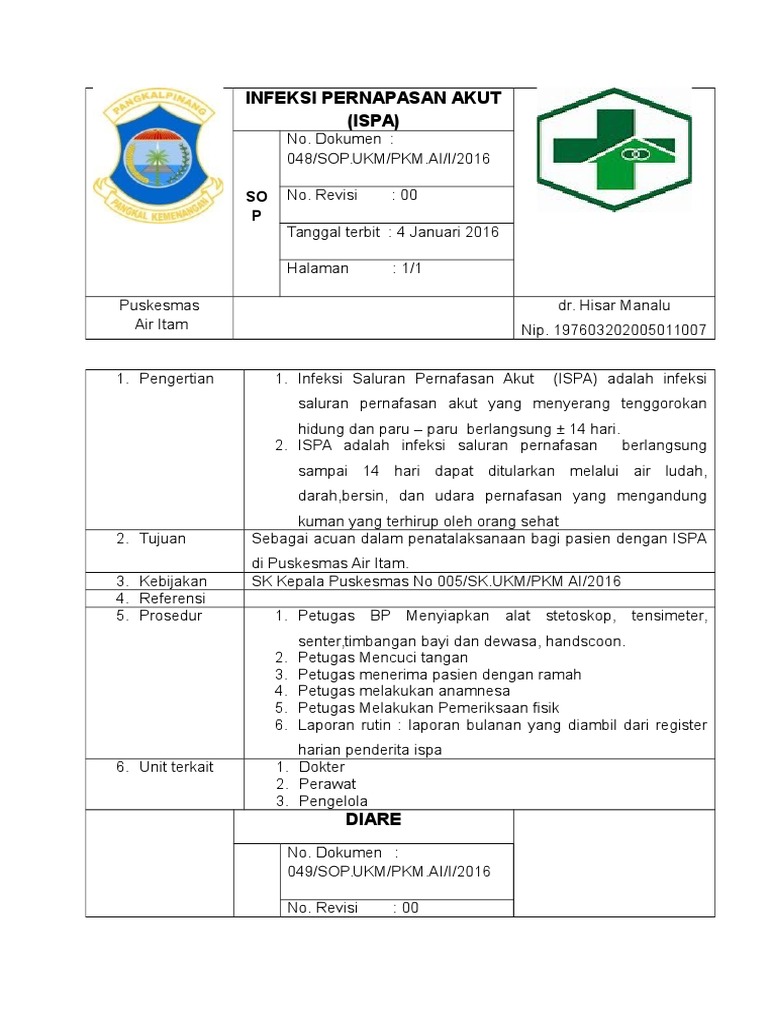 Sop Ispa, Diare, Hattra | PDF