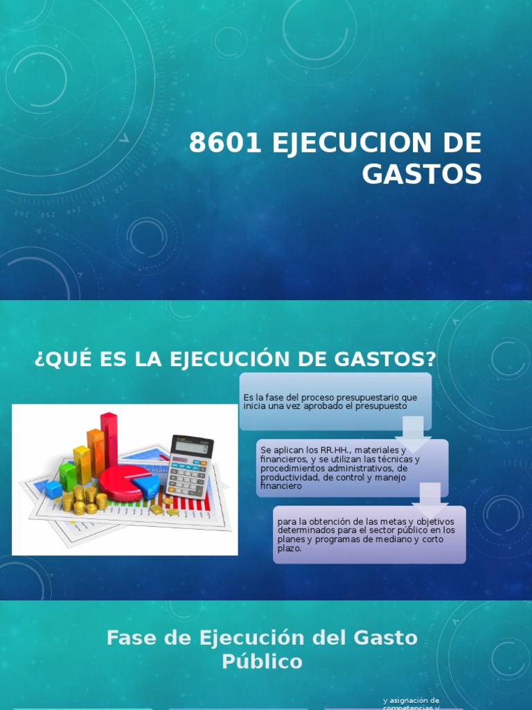 8601 Ejecucion de Gastos | PDF | Presupuesto | Devengo
