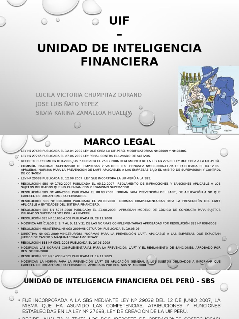 Uif – Unidad de Inteligencia Financiera