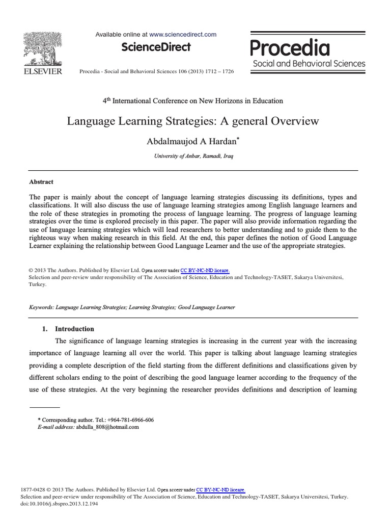 Sciencedirect: Available Online at | PDF | Academic Publishing | Public ...