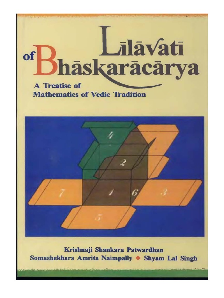Lilavati of Bhaskaracharya