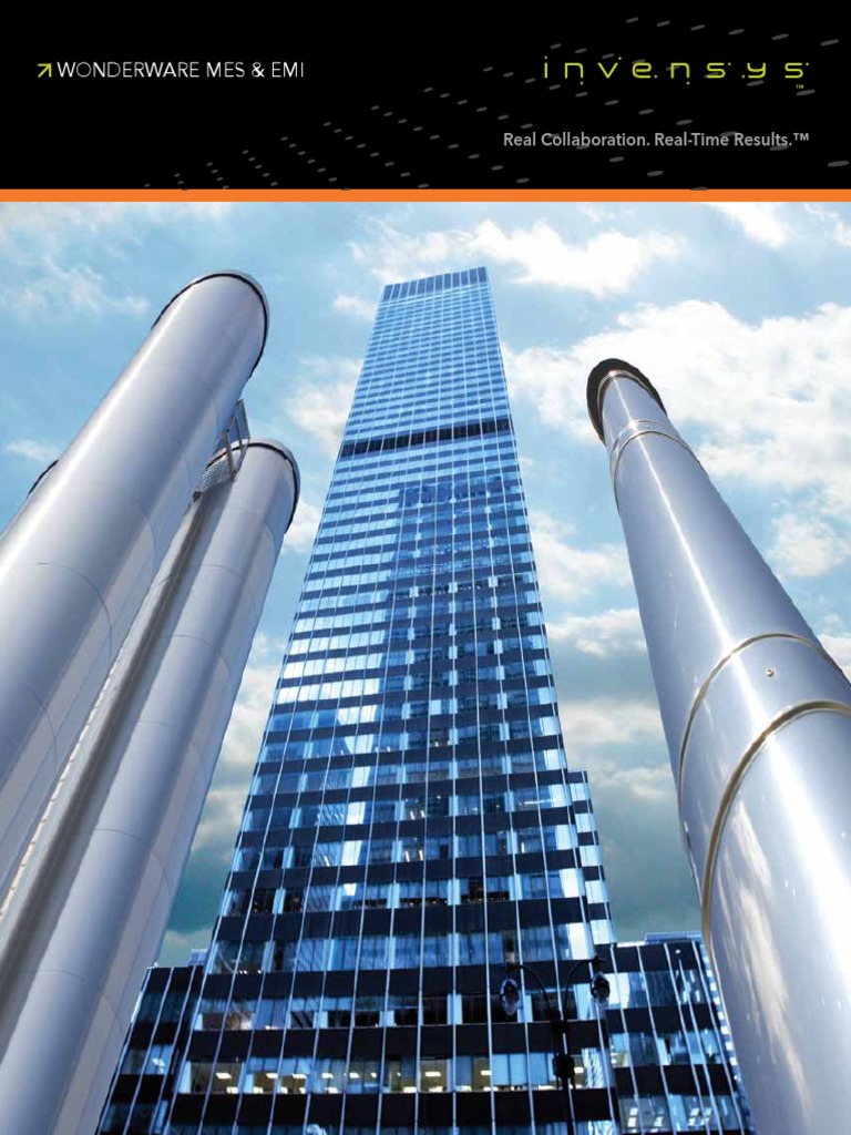 Brochure Wonderware Mes and Emi | PDF | Enterprise Resource Planning ...