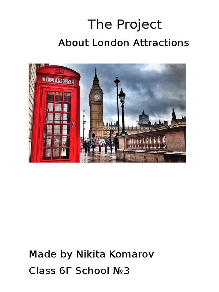 The Project: About London Attractions | PDF | Art