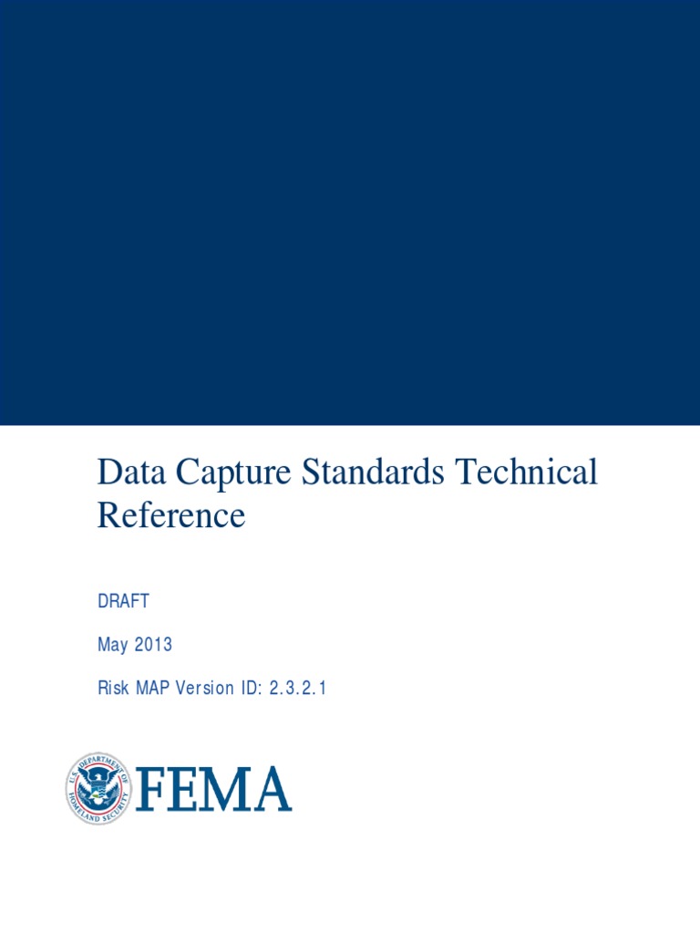 Data Capture Standards Technical Reference | PDF | Metadata | File Format