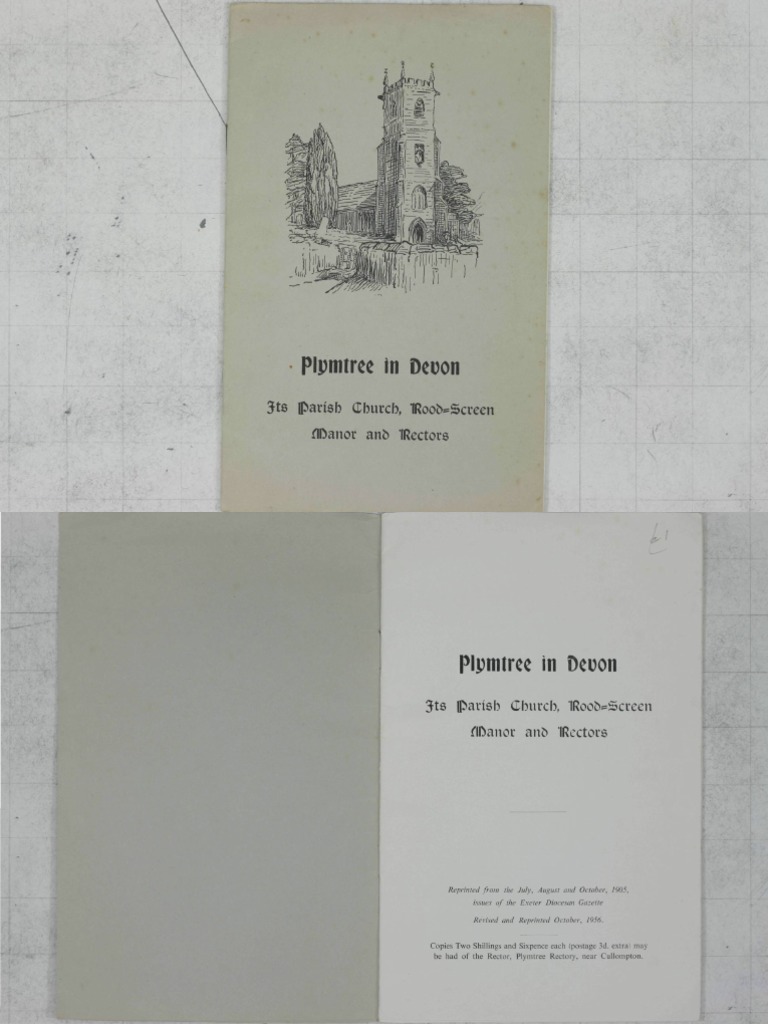 Devon's Historic Plymtree | PDF | House Of York | Richard Iii Of England