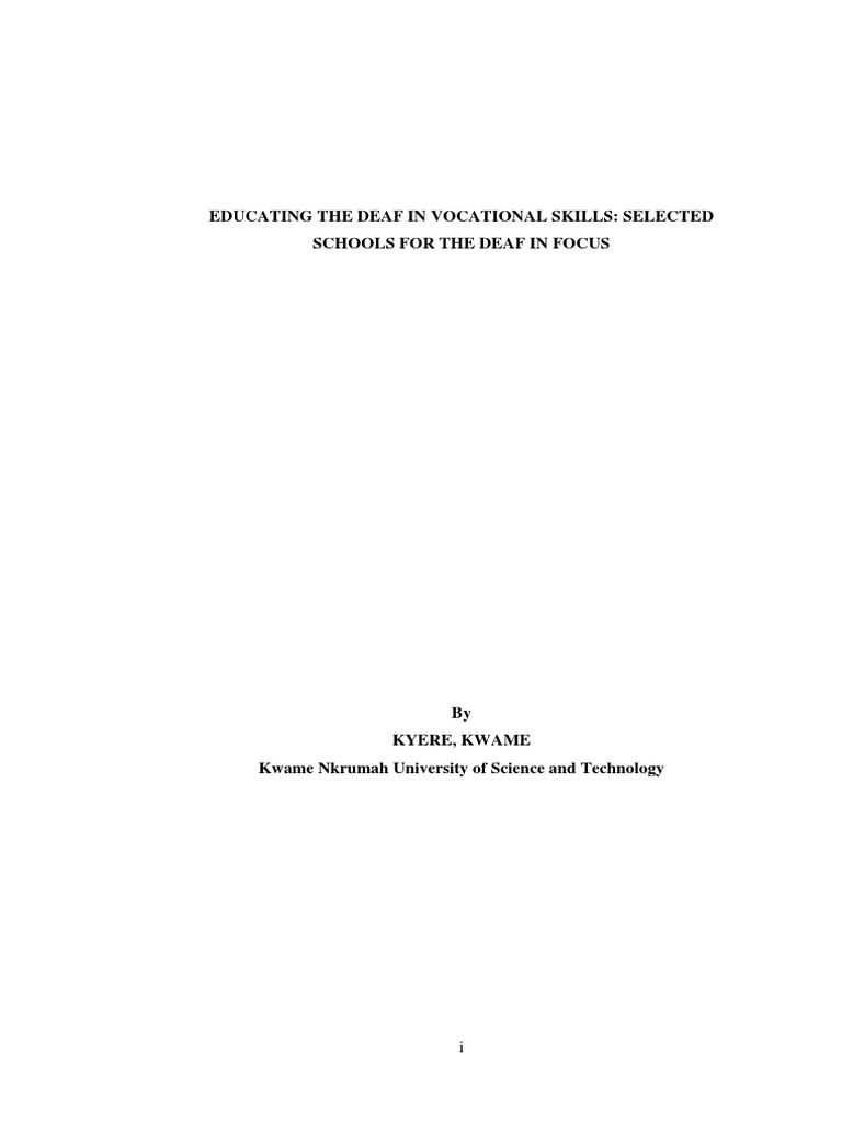 Kwame Kyere, General Art Studies PDF | PDF | Special Education | Pragmatism