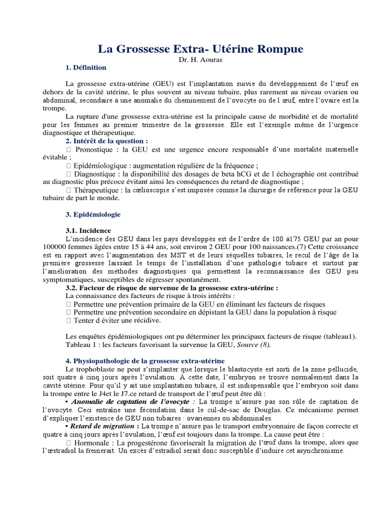 La GEU Rompue PDF | PDF