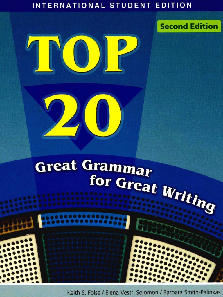 Great Grammar For Great Writing | PDF