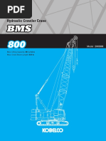 Kobelco Hydraulic Crawler Crane Cke1350g Specifications | PDF | Crane (Machine) | Manufactured Goods