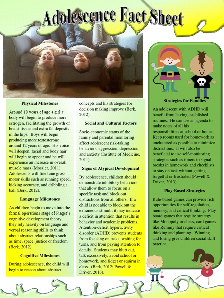 Adolescent Development Milestones Guide | PDF
