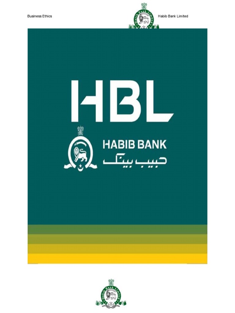 HBL Final | PDF | Corporate Social Responsibility | Social Institutions