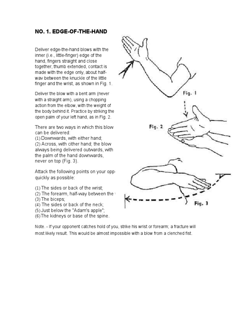 Close Combat Techniques Cct Pdf Hand Finger