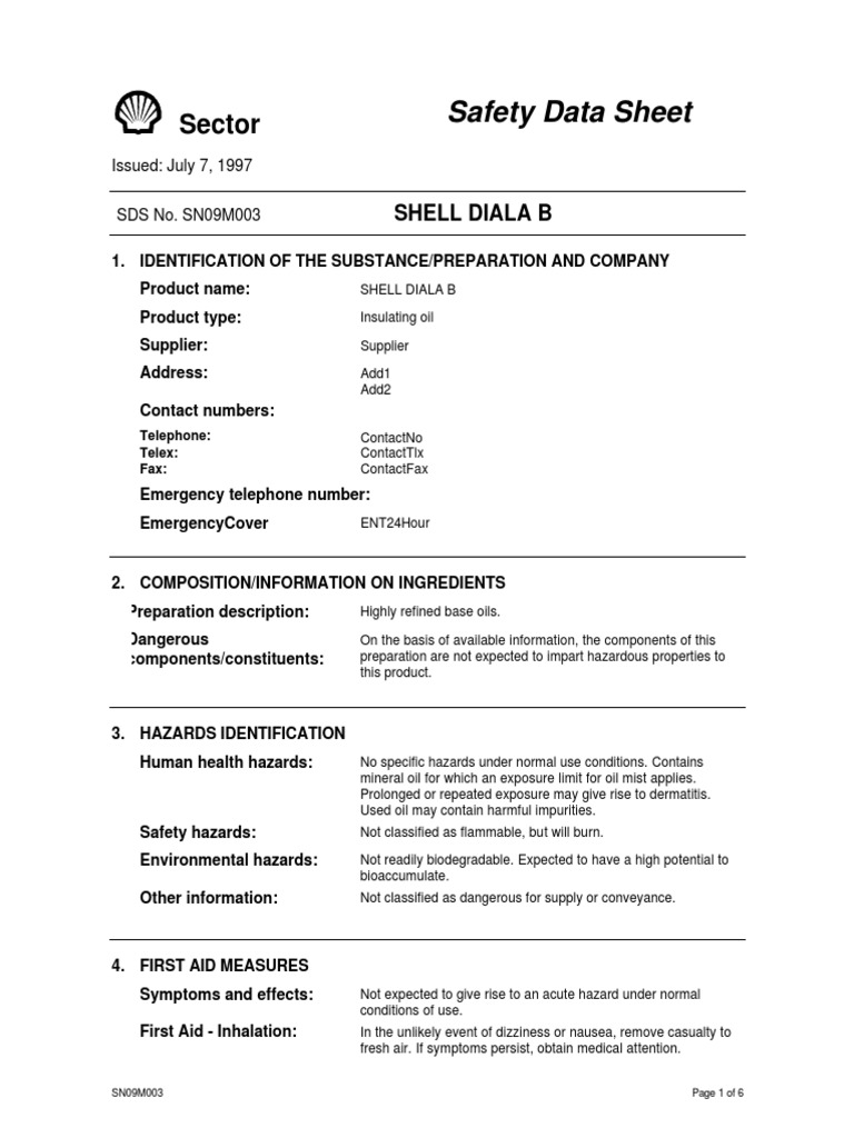 Shell Diala B | PDF | Toxicity | Waste Management