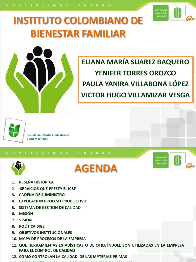 ICBF | PDF | Calidad (comercial) | Business