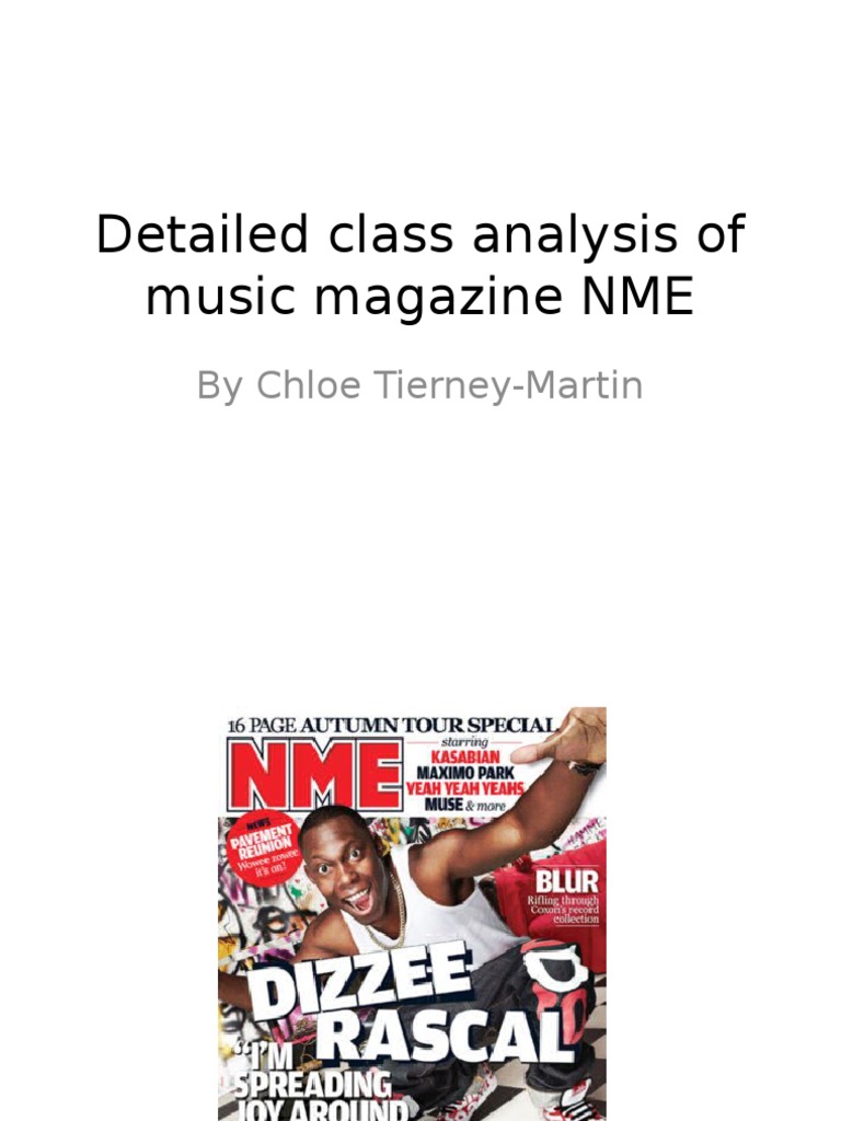 Nme Front Cover | PDF | Magazines | Page Layout