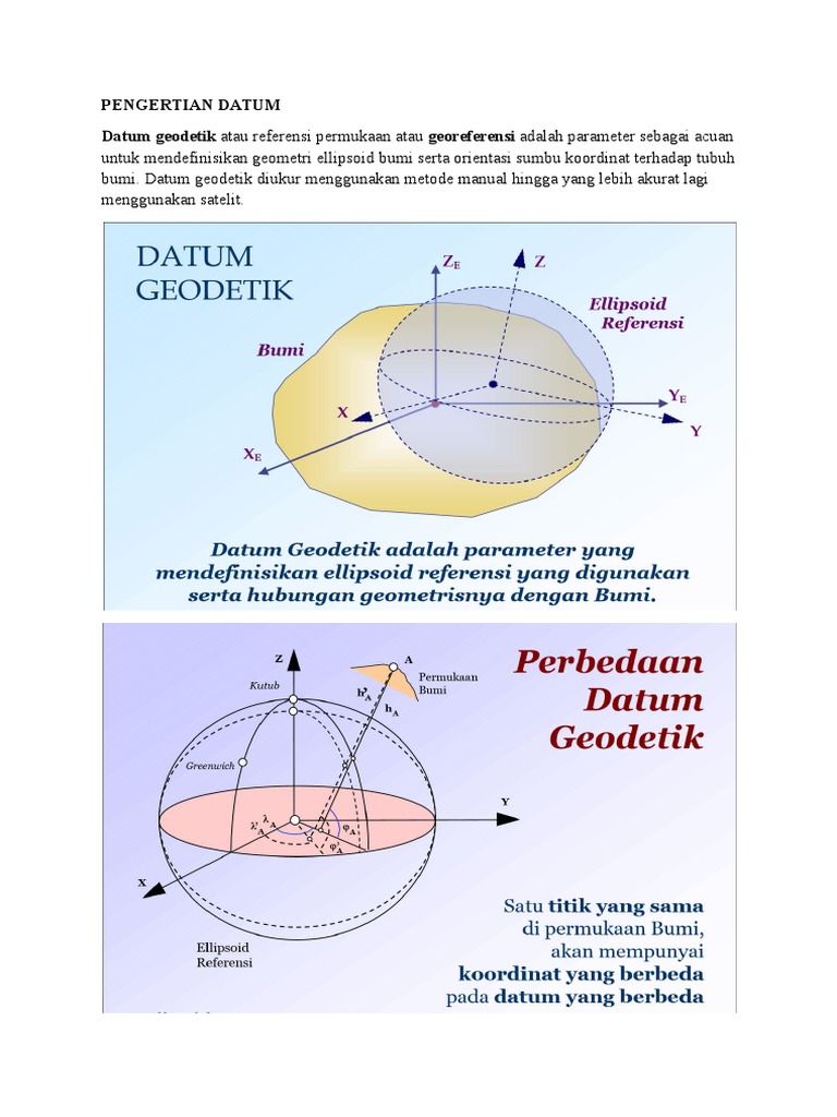 Datum | PDF | Perjalanan | Sains & Matematika