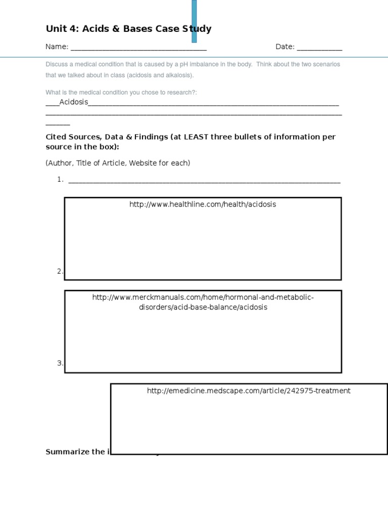 Acid Case Study | PDF
