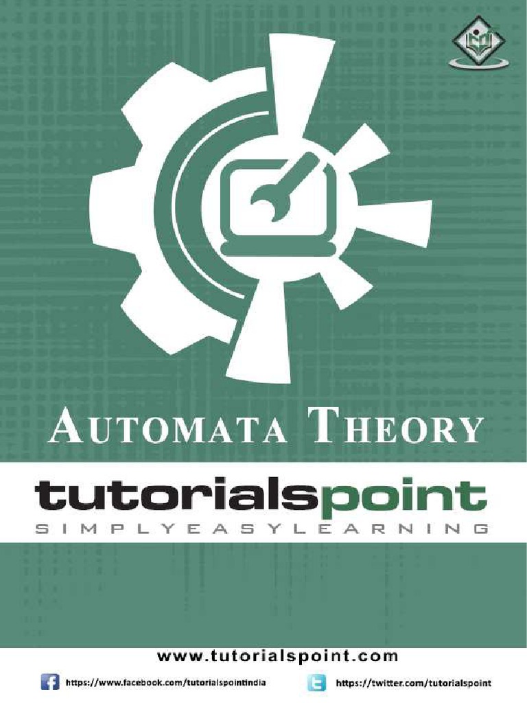 Automata Theory Tutorial Theoretical Computer Science Theory Of Computation 8563