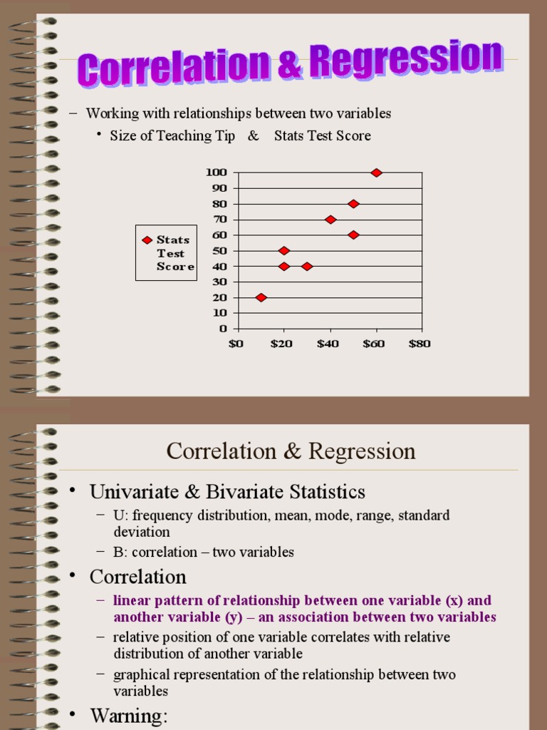 Correlation And Regression Pdf Correlation And Dependence