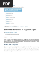 Preparing Your Personal Testimony and Worksheet | PDF | Born Again ...