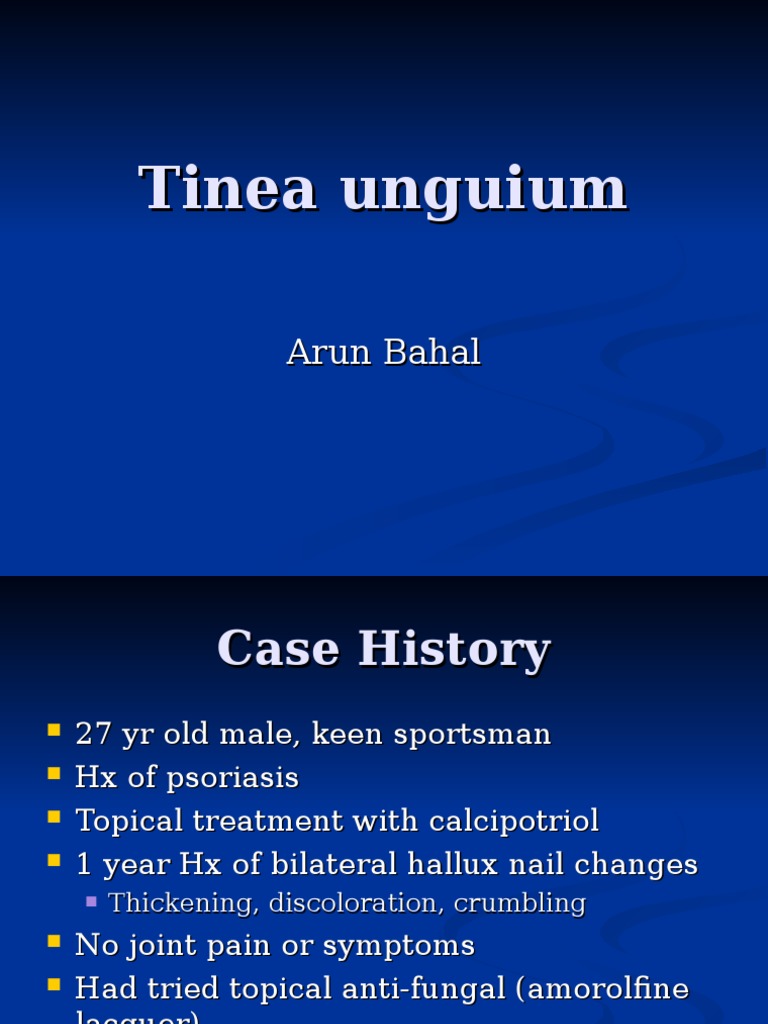 Tinea Unguium | Diseases And Disorders | Clinical Medicine