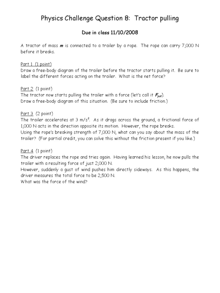 Tractor Pulling | PDF