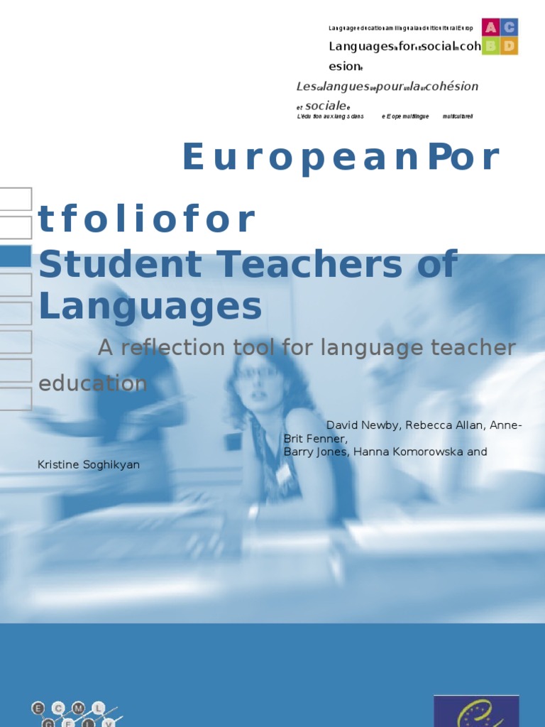 Europeanpor Tfoliofor Student Teachers of Languages: A Reflection Tool ...