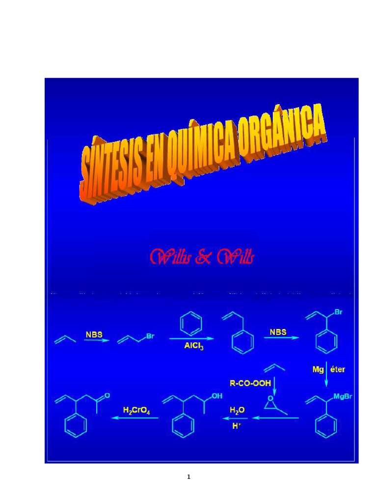 Sintesis Organica - Wills & Will | PDF | Enlace químico | Enlace covalente