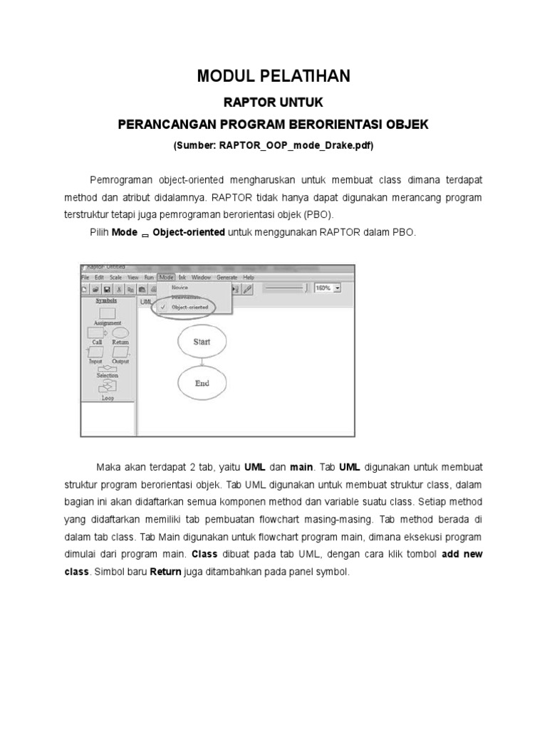Modul Raptor Oop | PDF