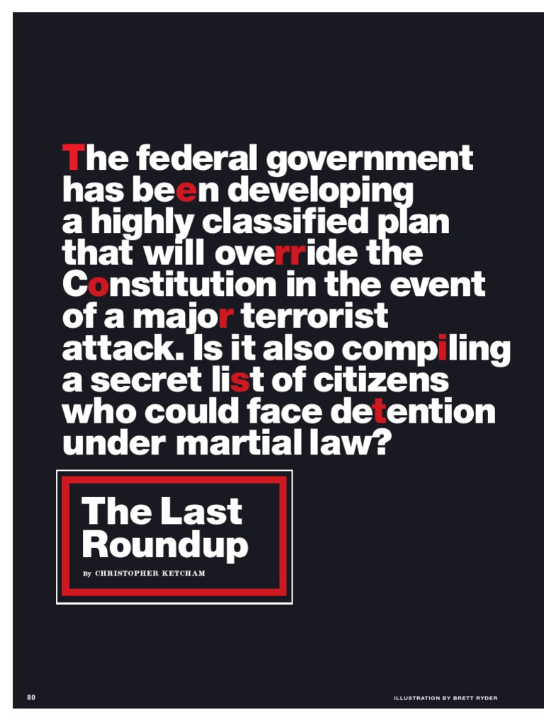 Leaked U.S. Army Document Outlines Plan For Re - Education Camps in ...