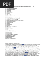 Wsas Scale | PDF | Mental And Behavioural Disorders | Human Nature