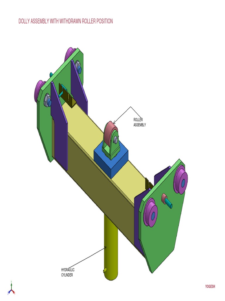 3D Views of Dolly Assembly | PDF