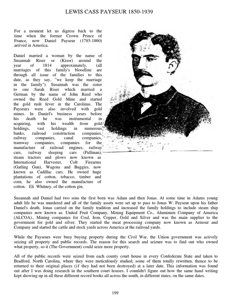 The Payseur Family Legacy: Tracing the Business Holdings and Extensive ...
